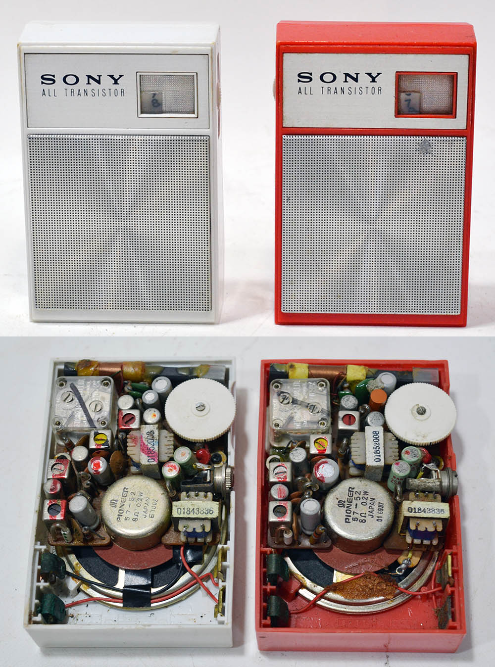 【目立った傷や汚れなし】☆☆☆ レア SONY MODEL 2R-28 (赤）（白） 2台セットで！ （鳴ります） ☆☆☆の落札情報詳細 ...